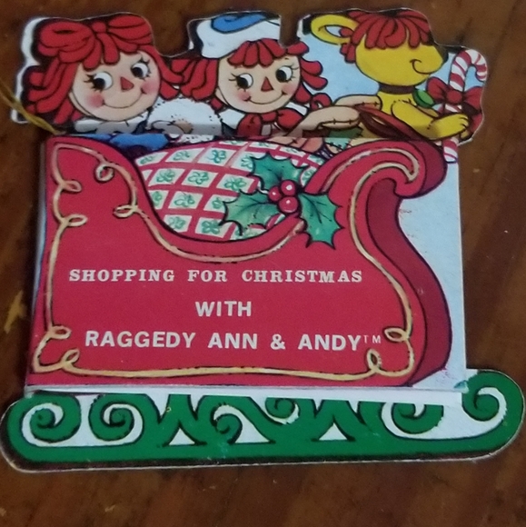 Vintage | Holiday | Vintage Raggedy Ann And Andy Christmas Ornaments ...